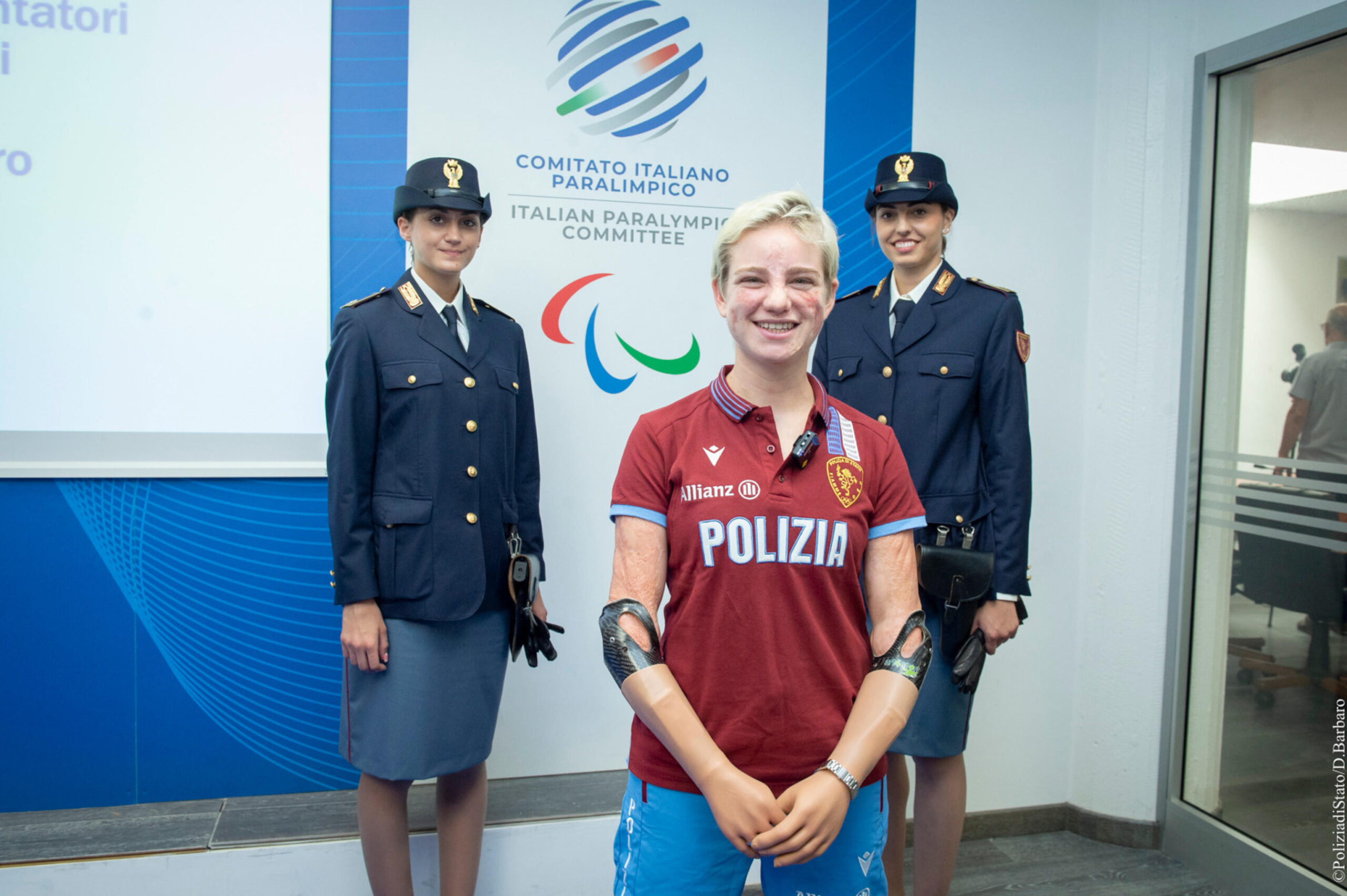 Bebe Vio giura da poliziotta, la svolta per i primi 13 atleti ...