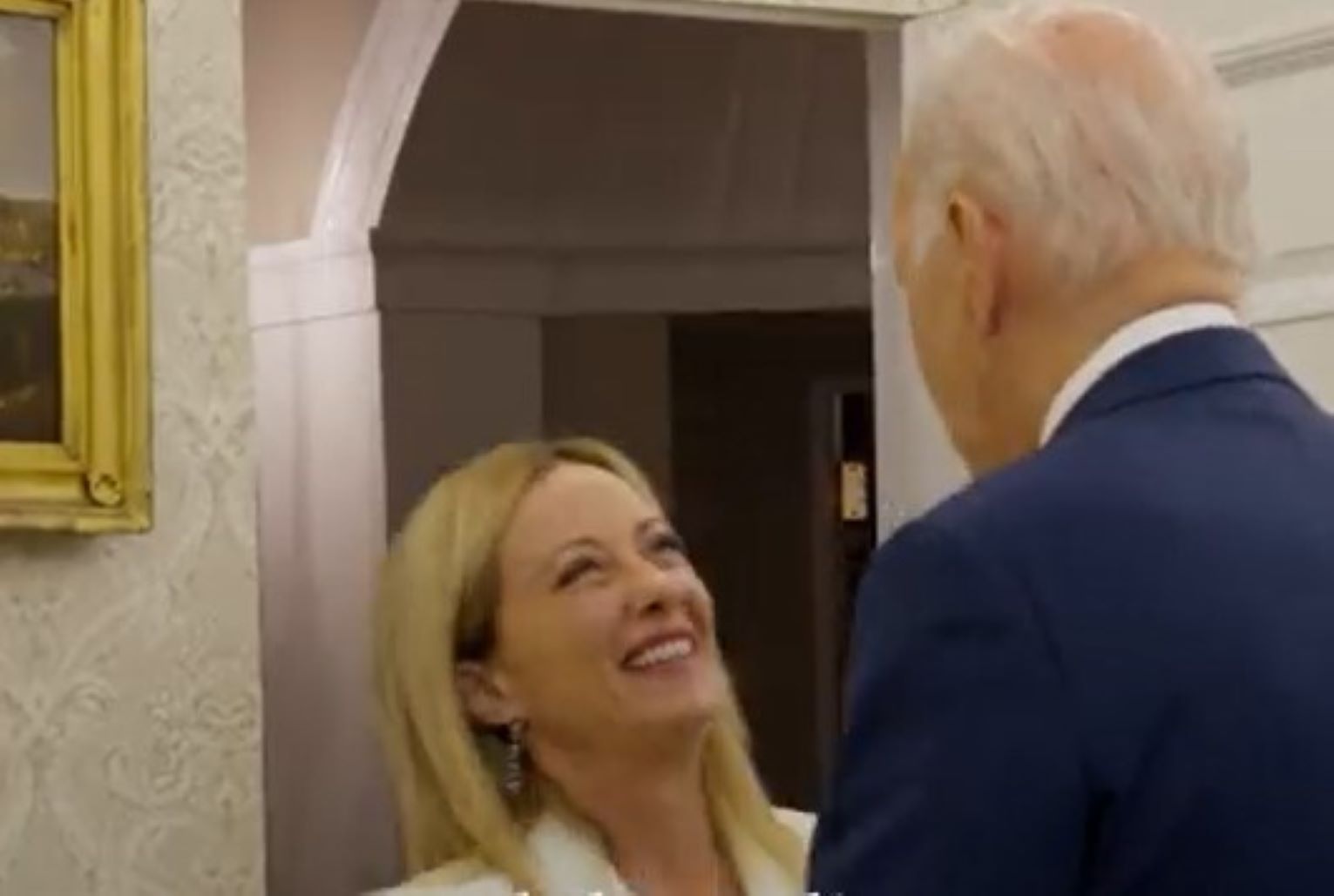 Joe Biden e il video-ricordo dell'incontro con Giorgia Meloni. «Non ...