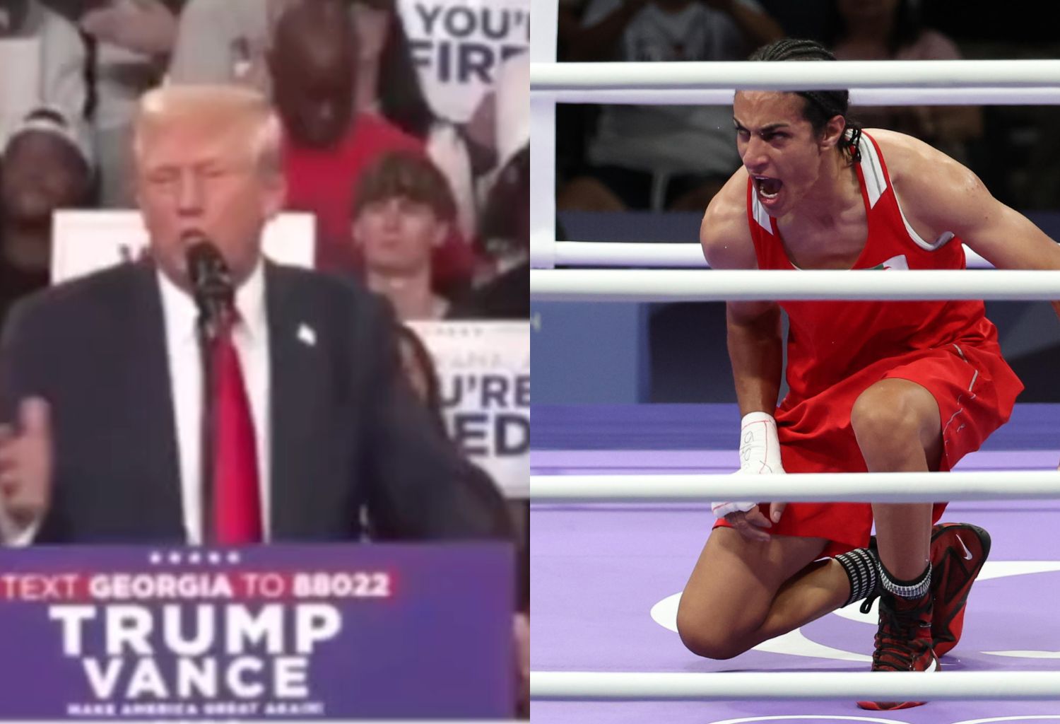 Donald Trump sul ritiro di Angela Carini contro Imane Khelif: «Si è ...